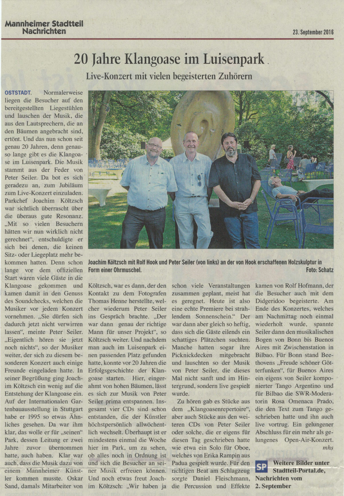 Presse - Peter Seiler